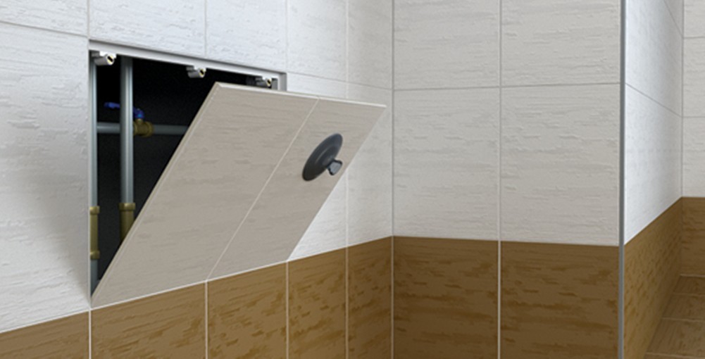 Revisionstür Revisionsklappe magnetisch befliesbar : 300 x 200mm ...